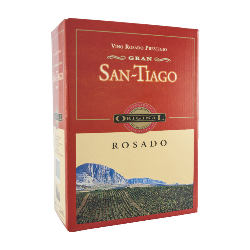 San-Tiago Rosado - 3 liter Bag in Box – OWO Vine
